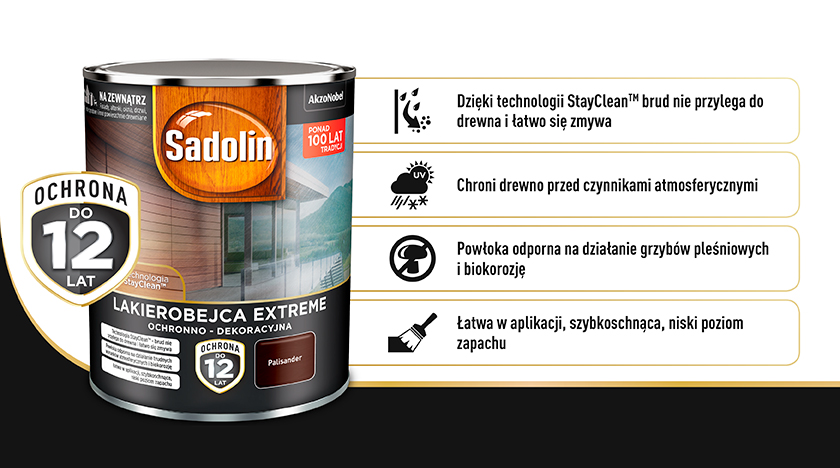 Lakierobejca Sadolin Extreme - Sadolin